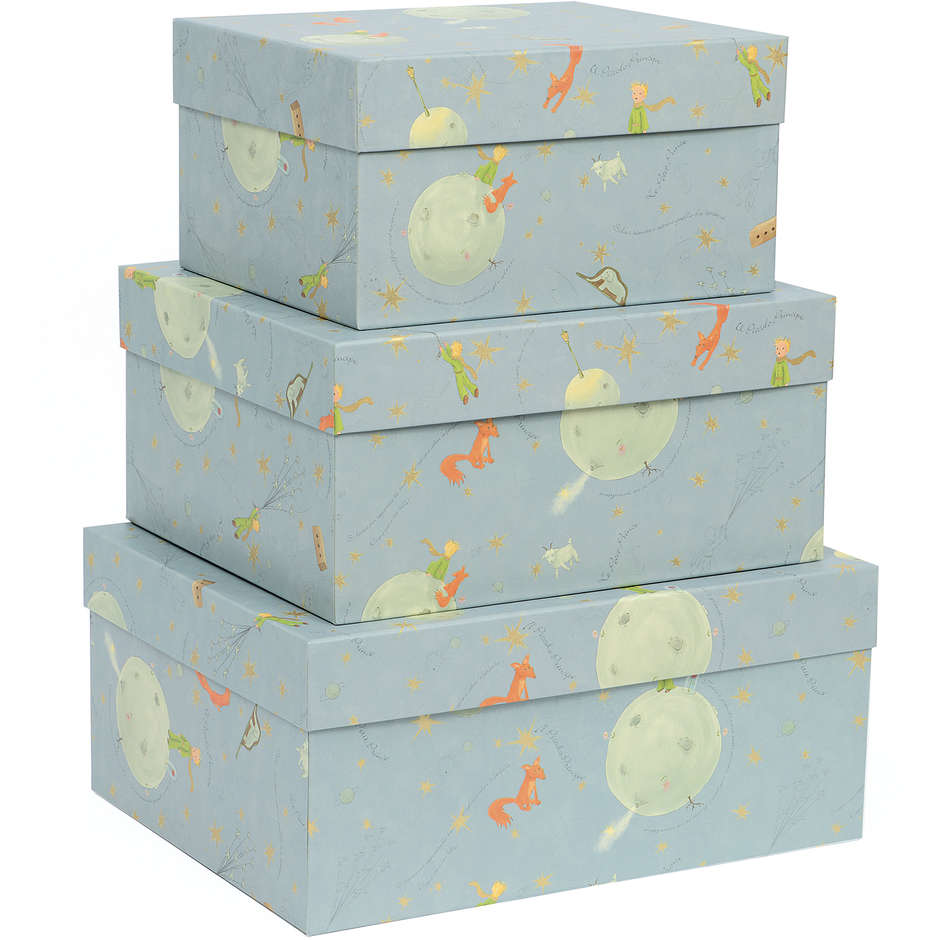 SCATOLE SET.3PZ PICCOLO PRINCIPE 12146100